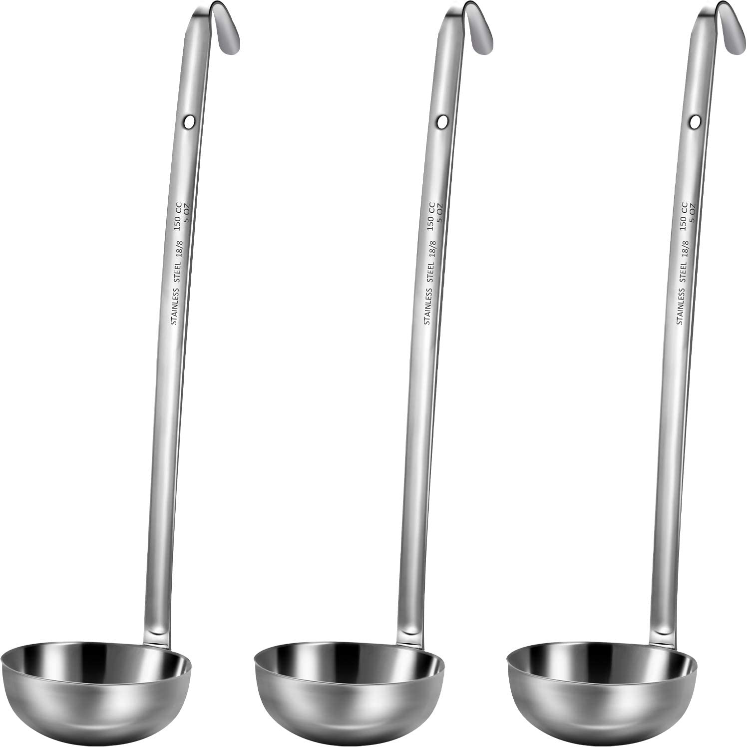 Soup Ladle Pouring Soup
