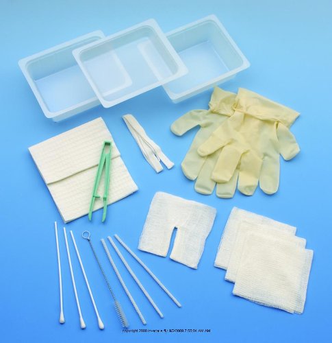 Amazon.com: Complete Tracheostomy Cleaning Tray, Kit Trach Clean W- 2 ...