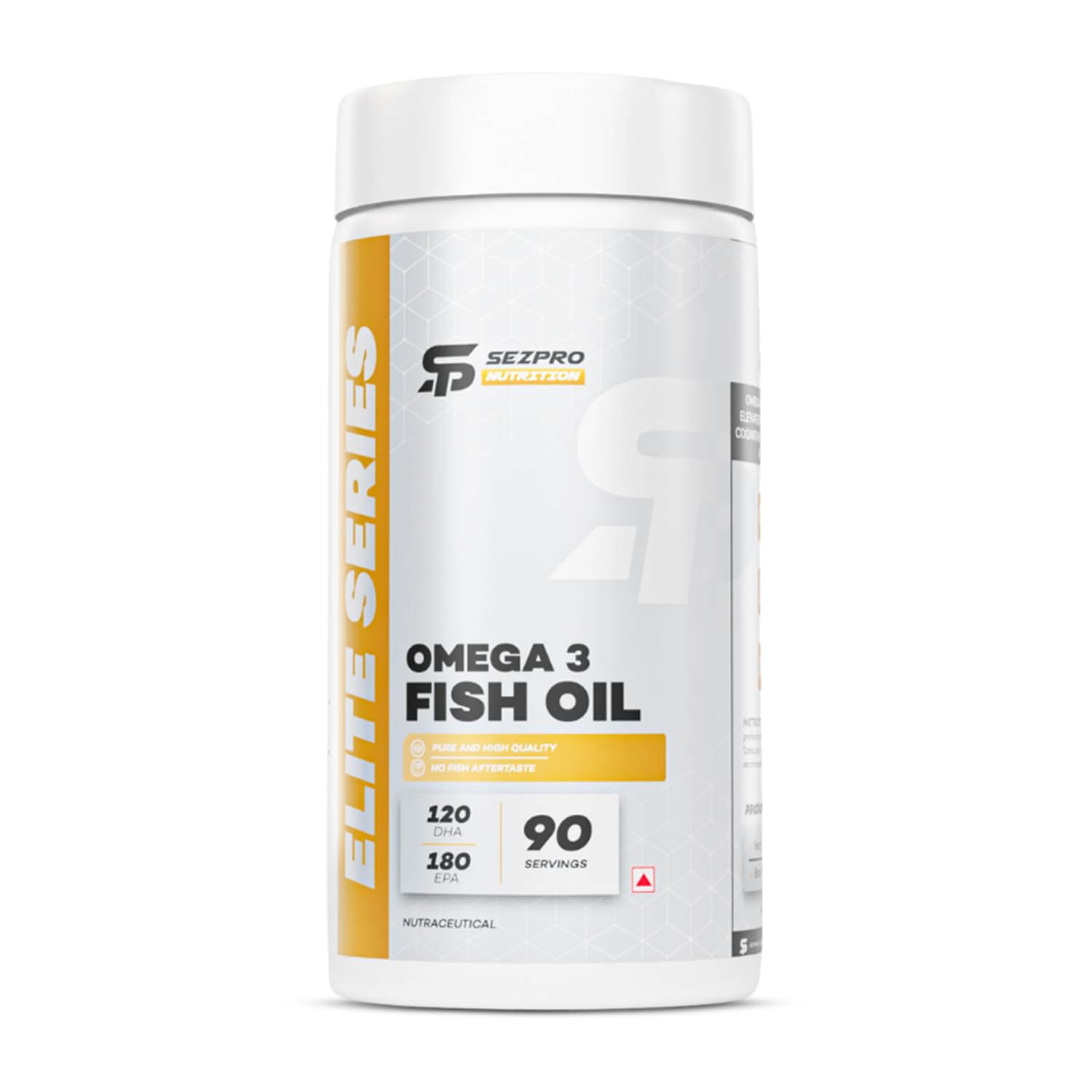 Sezpro Nutrition Omega 3 Fish Oil Capsules 1000mg | 180mg EPA | 120mg ...