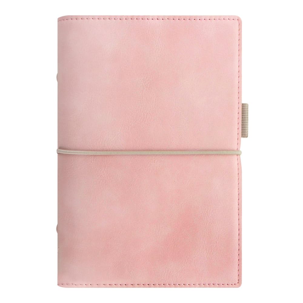 Amazon.com : Filofax Domino Soft Organizer, Personal Size, Pale Pink - Smooth, Leather-Look ...