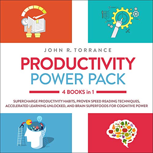 Amazon.com: Productivity Power Pack: 4 Books in 1: Supercharge Productivity Habits, Proven Speed ...