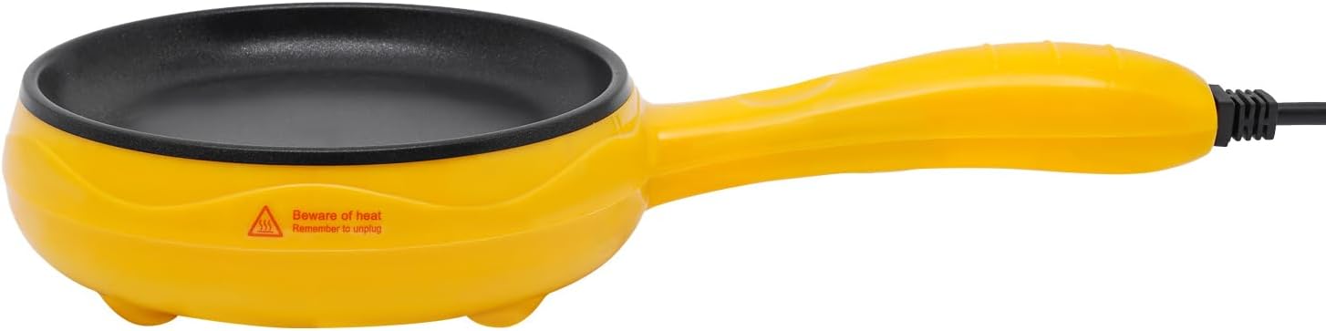Amazon.com: LIWBYYG 6 Inch Mini Electric Skillet, 110V Non-Stick ...