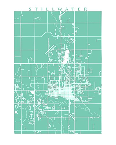 Amazon.com: Stillwater Map Print : Handmade Products