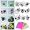 Amazon.com: ORIGACH 18 Pieces Bees Suncatcher Kit, 9 Types Beehive ...