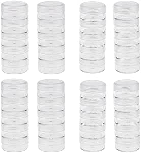 Amazon.com: misppro 8 Pcs 5 Layers Stackable Interlocking Clear ...