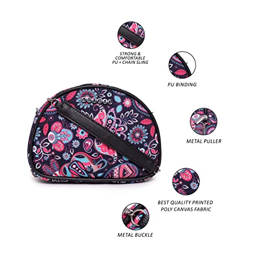 Buy ASTRID D Shape Textured Sling Bag For Girls (multicolor) at Amazon.in
