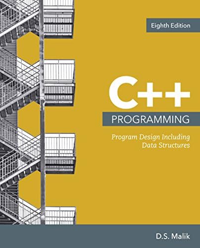 Amazon.com: C++ Programming: Program Design Including Data Structures ...