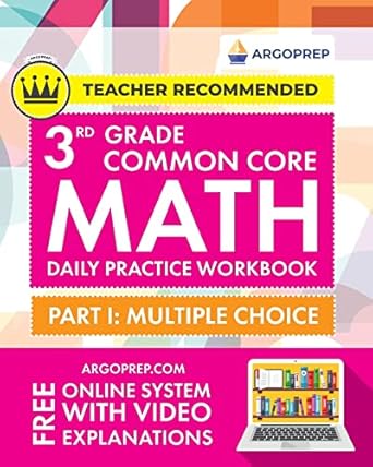 Amazon | 3rd Grade Common Core Math: Daily Practice Workbook - Part I ...