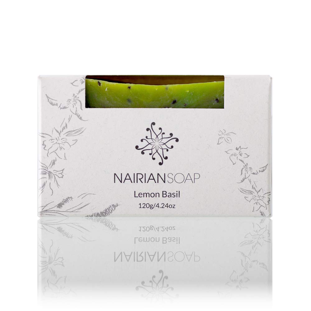 Amazon.com : Nairian Bar Soap, Lemon Basil Scented (120 gm Bar ...