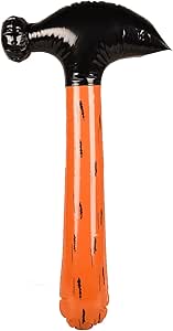 MFUOE 60CM Inflatable Hammer Blow Up Inflated Hammer Fancy Dress ...