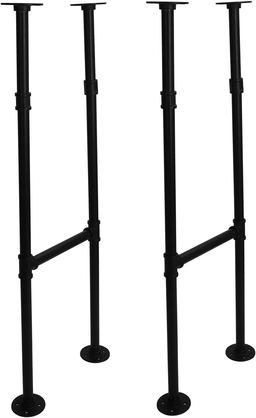 Amazon.com: acylph 38 inch Metal Table Legs H-Shape Furniture Leg with ...
