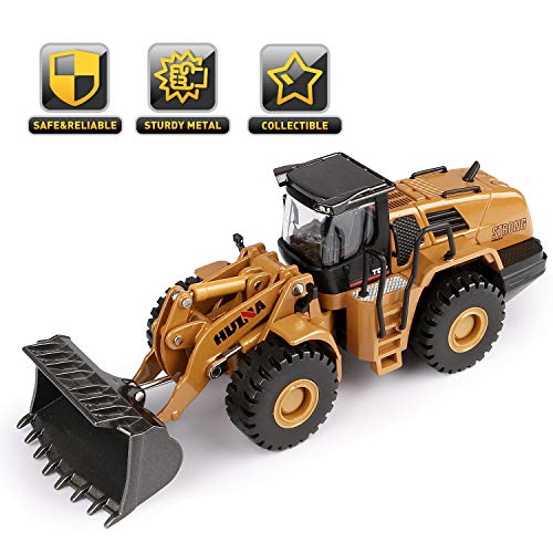 1/50 Scale Diecast Four Wheel Loader Truck Toy, Metal Construction ...