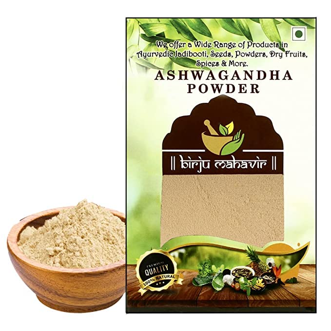 Buy Brijbooti Nagori Ashwagandha Root Powder (250 Gr) - Natural Asgandh ...