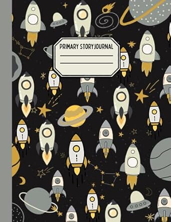 Primary Story Journal: Primary Composition Notebook with Dotted Midline ...