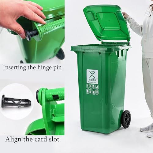 10Pcs Wheelie Bin Clips, Wheelie Bin Lid Clips, Wheelie Bin Lid Hinge ...