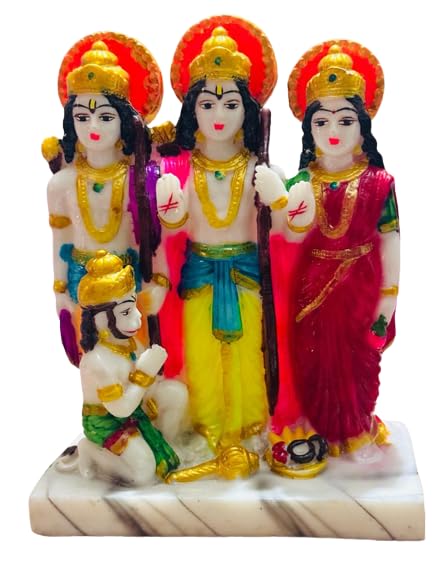 Buy Ram Darbar Idol Ram Parivar Statue Ram Darbar Statue Murti Sita Ram ...