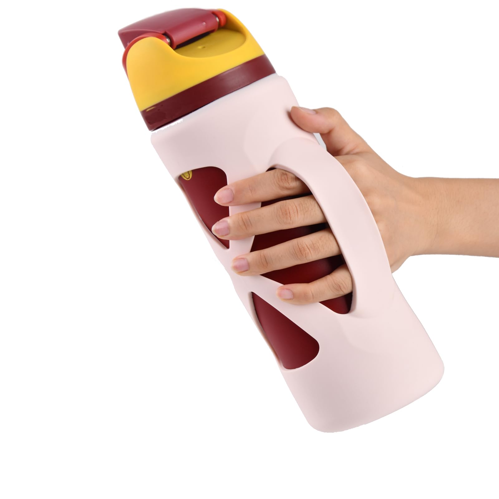 Buy Silicone Boot for Owala 24 oz Water Bottle, Anti-Slip Protective ...