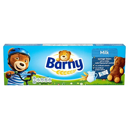 Amazon.com : Barny ( 7 Pack ) Milk Sponge Bear 5 Packs 150G : Grocery ...