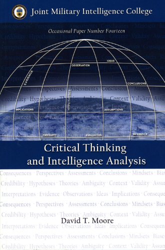 Critical Thinking And Intelligence Analysis (Occasional Paper): Defense ...