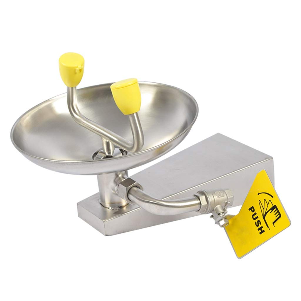 Buy BBGS Wall-ed Eye Wash Station 304 Stainless Steel Emergency Shower ...