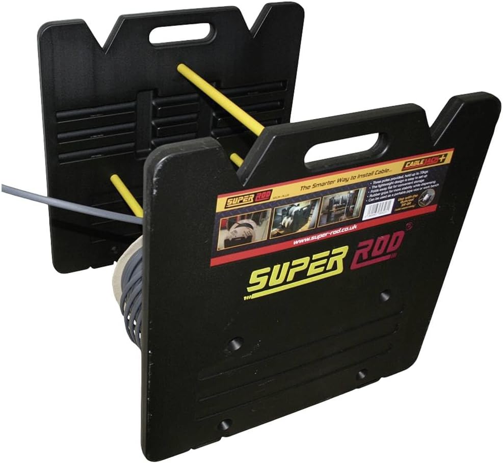 Cable Jack Plus, Portable Cable Dispenser, Super Rod SRJK-Plus : Amazon ...