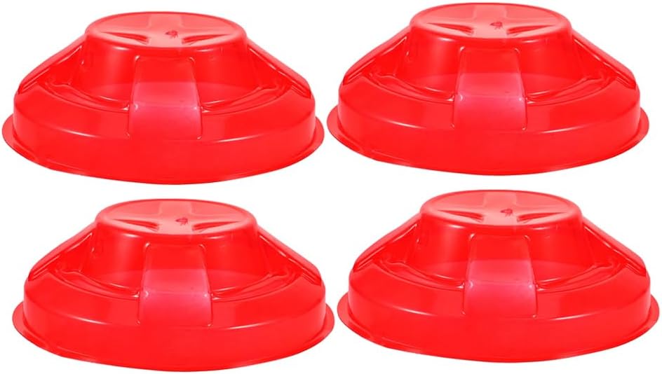 Hemobllo Smoke Detector Dust Cover - 4 Pcs Smoke Detector Cover Plastic ...
