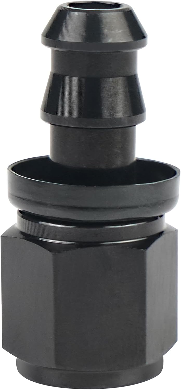 Amazon.com: Dexepe 6AN Straight Push Lock Hose Fitting Fuel Line Hose ...