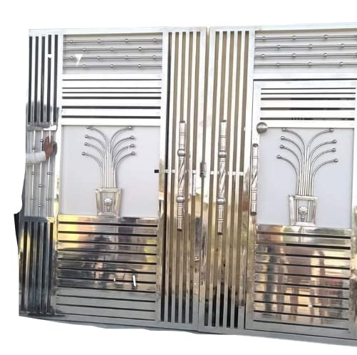 Stainless Steel Double Door gate Price 800 per kg : Amazon.in: Home ...