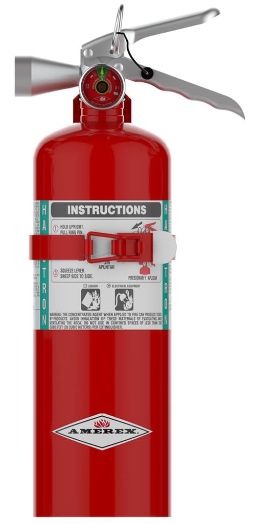 Amerex B386T Halotron I Class B:C (5 lb) Fire Extinguisher - Amazon.com