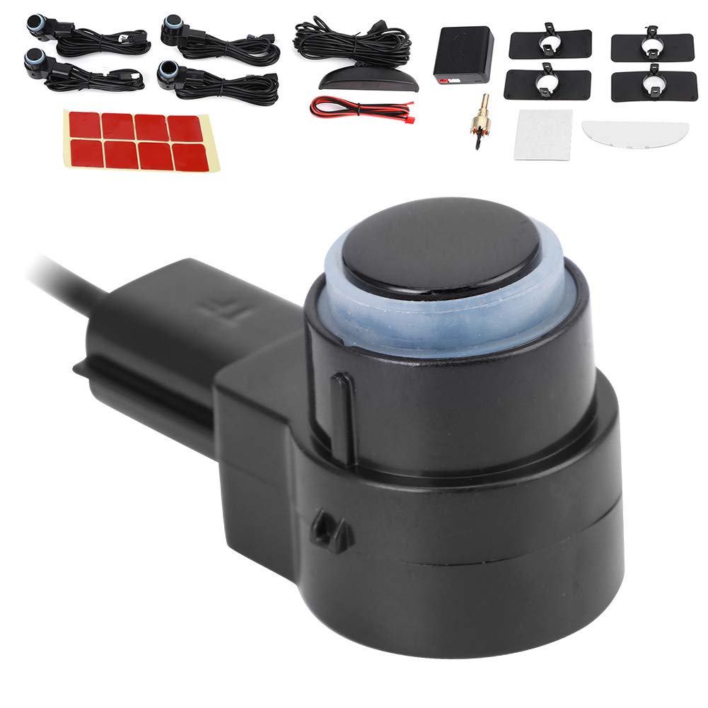 Snapklik.com : Intelligent Parking Radar Alert Kit 4 Sensor Probe LED ...