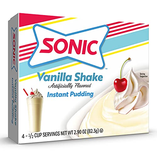 Snapklik.com : Sonic Vanilla Shake Instant Pudding Mix, 2.90 OzDessert Mix