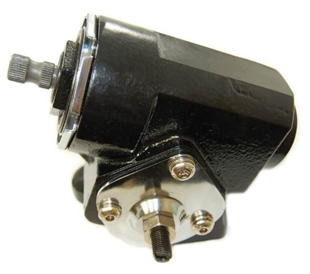 Amazon.com: Pirate Mfg Reversed Corvair Steering Box 20:1 Ratio - Black ...