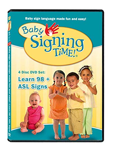 Amazon.com: Baby Signing Time 4 Volume DVD Set : Movies & TV