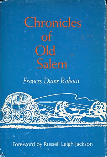 Chronicles of Old Salem-A History in Miniature | Amazon.com.br