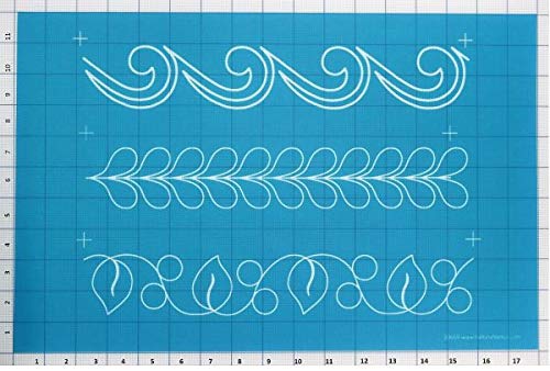 Snapklik.com : Full Line Stencil - Easy Border Bundle, Pack Of 3 ...