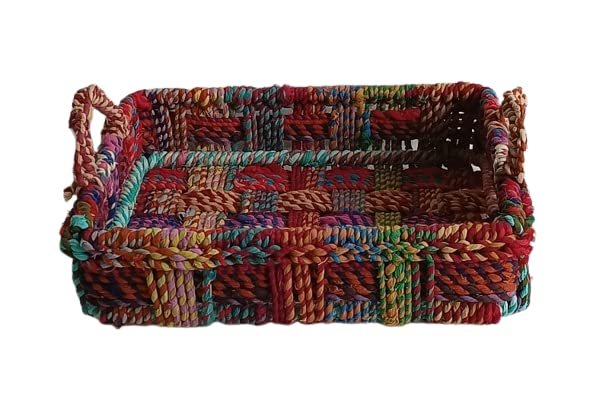 SS Indian Handicrafts Unique Handmade Iron With Multi Cotton Rope ...