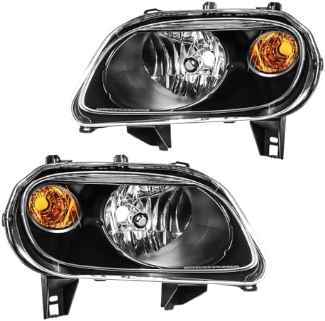 Amazon.com: KAC Automotive Headlights Kit Headlights Assembly Fit for ...