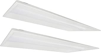 LumeGen 2x4 LED Troffer Light - Case of 2 | Wattage Adjustable 20W/25W ...