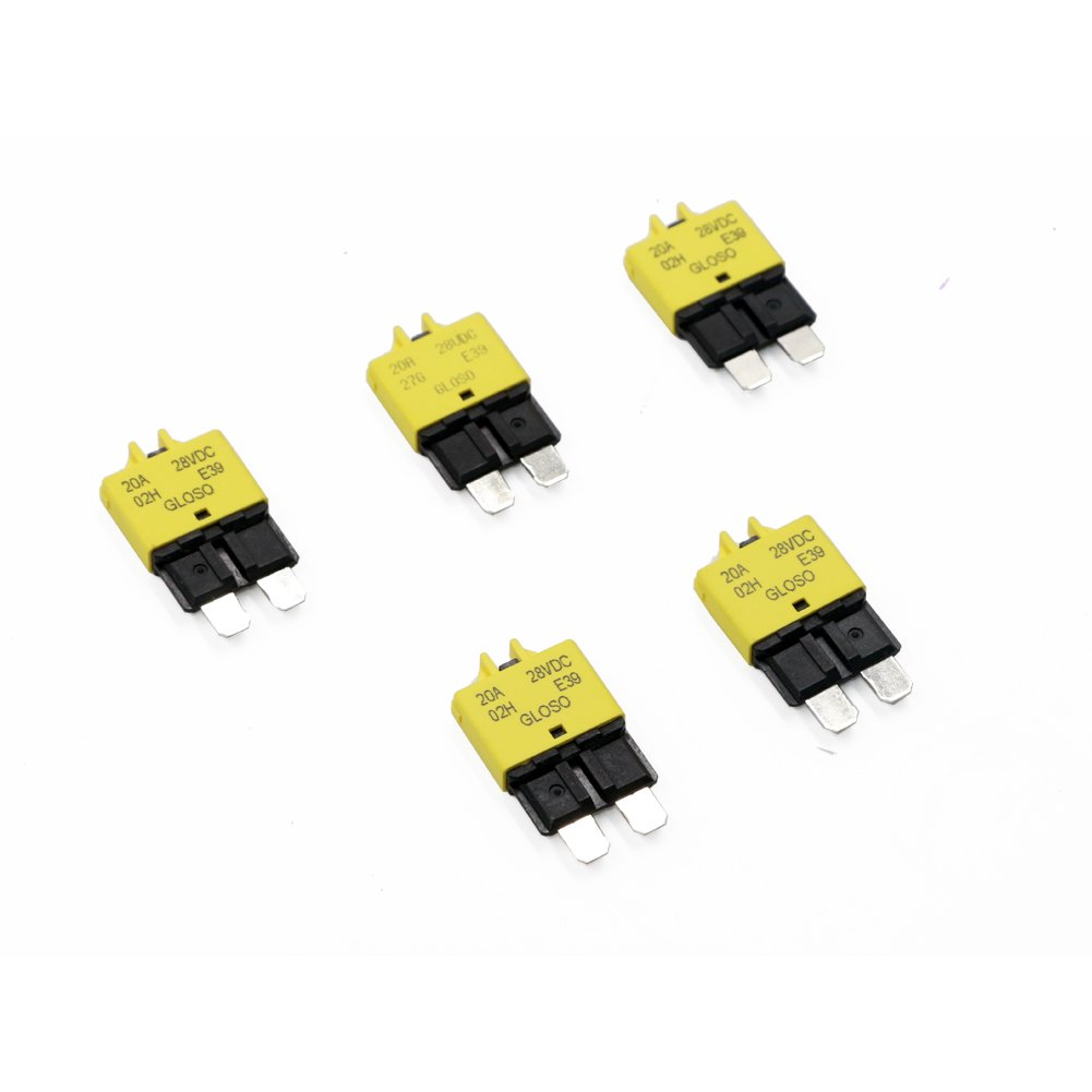 Snapklik.com : T Tocas 20A Manual Reset Low Profile Circuit Breakers ...