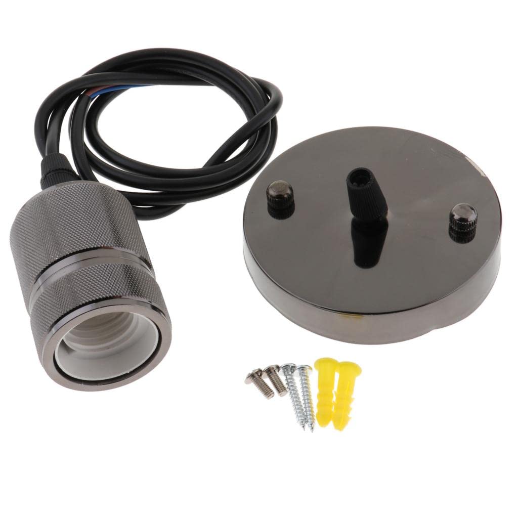 SHOVIARE27 Lamp Socket Light Fixture Replacement Industrial Style 110 ...