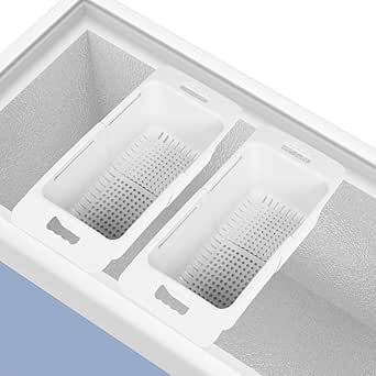 Adjustable Chest Freezer Organizer Basket: 2 Piece Universal Freezer ...