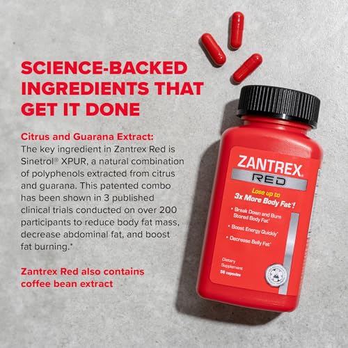Zantrex Red - 56 Comprimidos - Pílulas para Perda de Peso - Queimador ...