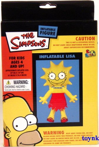 Simpsons Inflatable Figure - Lisa : Amazon.in: Toys & Games