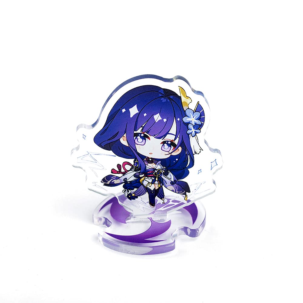 Genshin Impact Chibi Stand Genshin Impact Acrylic Figure Baal Raiden ...