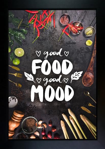 Crowdhall Kitchen Quotes Wall Frames Framed Posters And Photo Frames ...