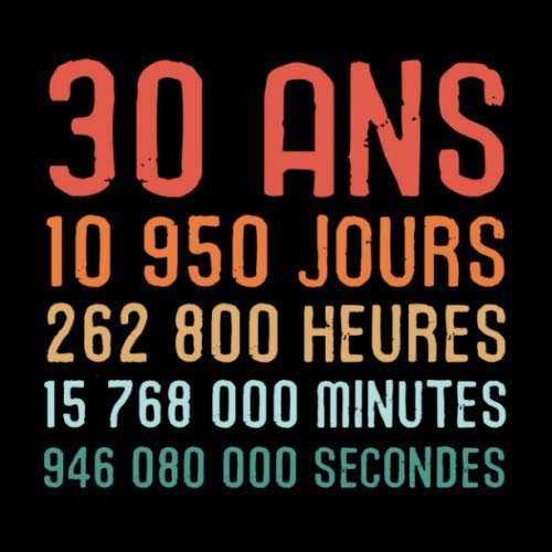 Amazon.com: 30 ans: Livre d'or pour anniversaire - La Trentaine ...