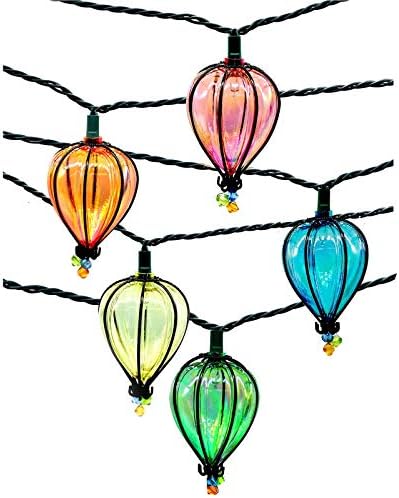 11FT Multicolor String Lights with 10 Bulbs,Colored Backyard Patio ...