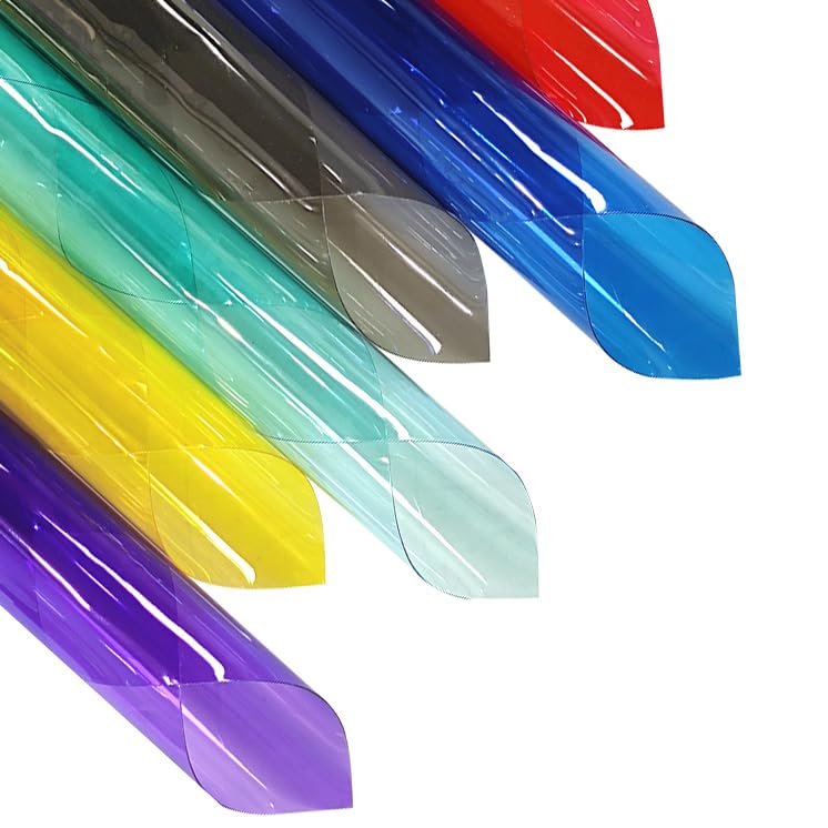 Clear Vinyl Material DEFECT Transparent Vinyl Leather Sheet