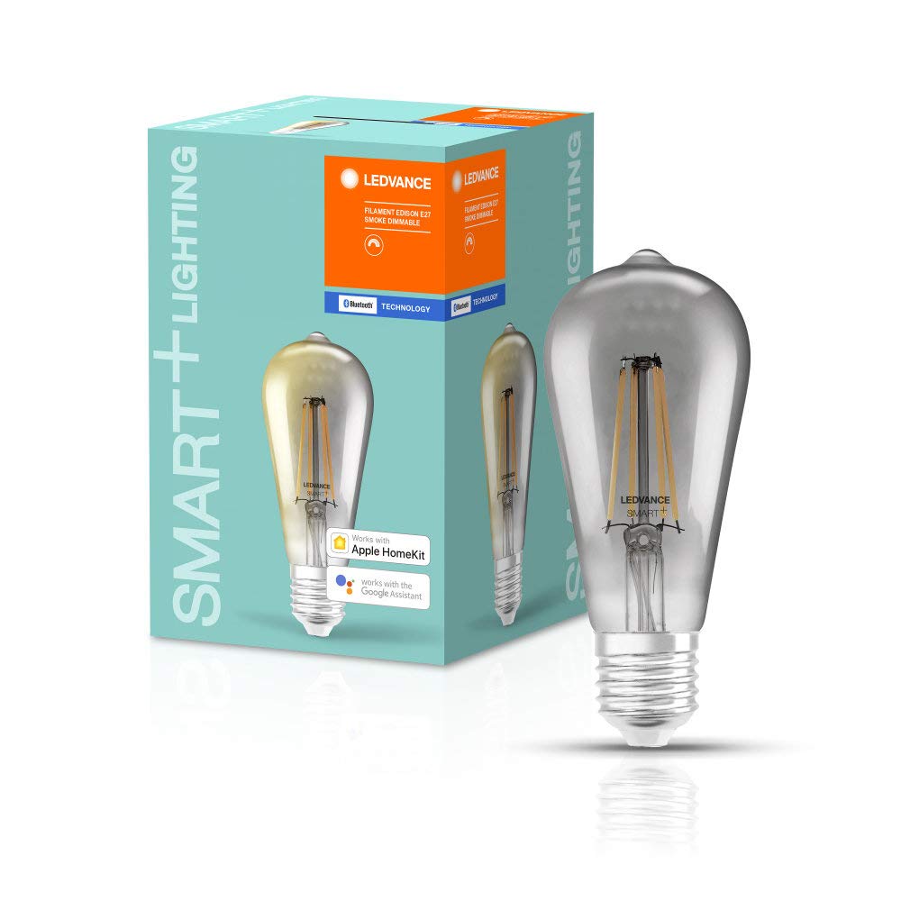 Buy LEDVANCE Smart LED Lamp with Bluetooth, E27, Dimmable, Warm White ...