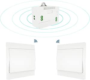 Wireless Light Switch,110-230V Wireless Light Switch and Receiver Kit ...